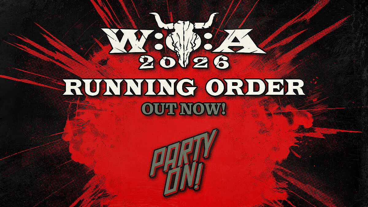 Here is the first running order for W:O:A 2026 | Wacken Open Air