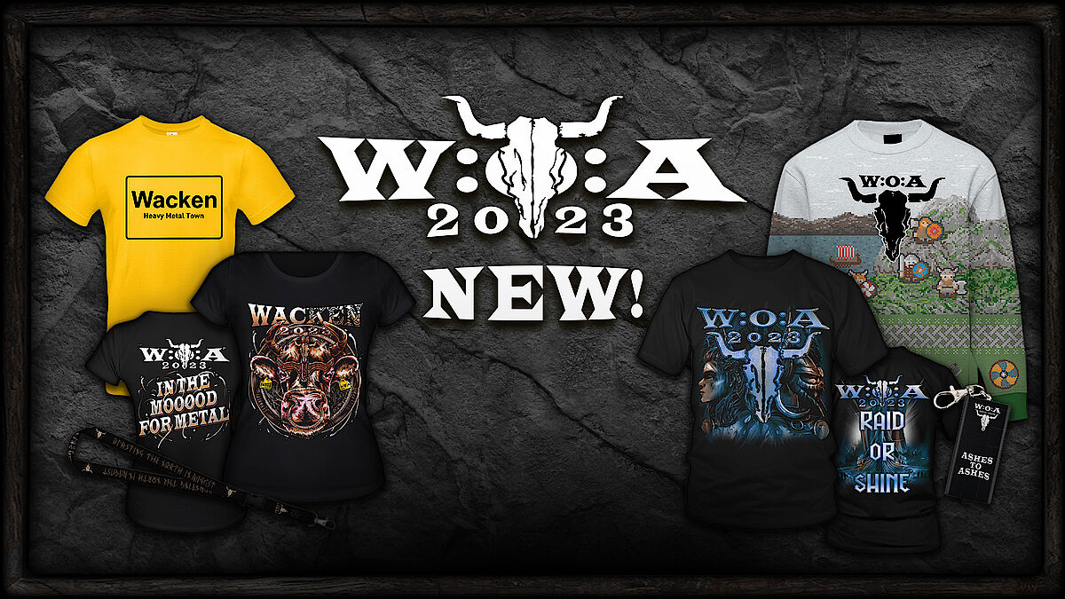 New Merchandise arrivals at our shop! | Wacken Open Air