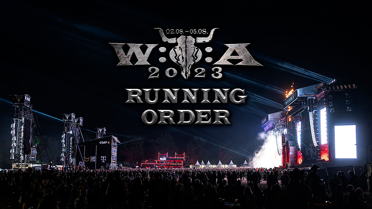 First version of the running order online & 2 new additions to the ...