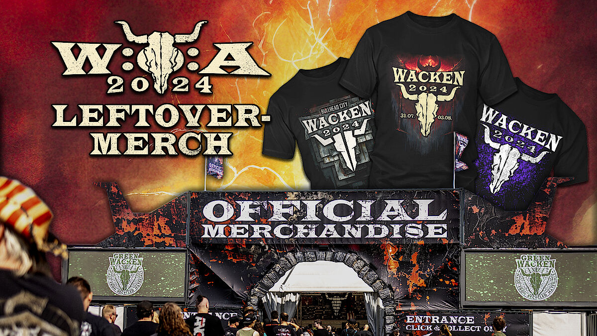 Leftover Merchandise from W:O:A 2024 now available! | Wacken Open Air
