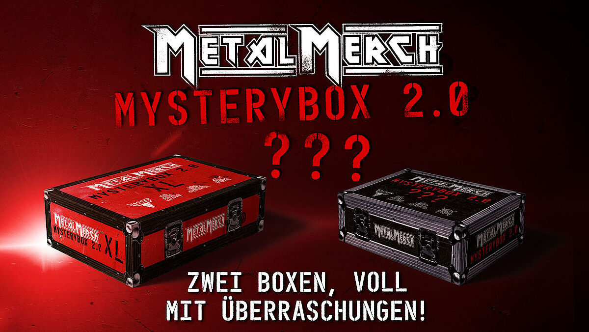 The Metalmerch Mystery Box 2.0 - 2 sizes and a lot of surprises ...