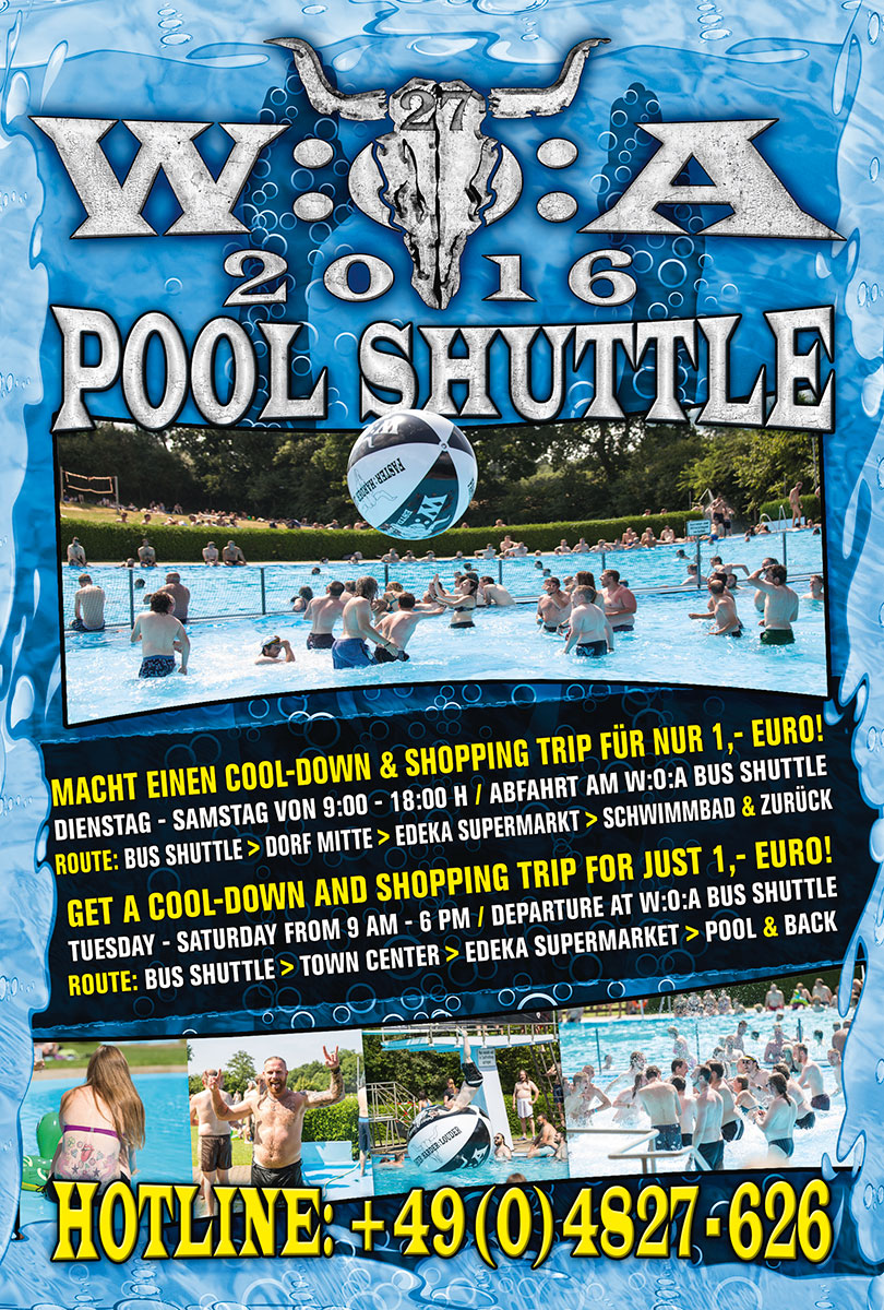 Wacken Open Air Pool Shuttle | Wacken Open Air