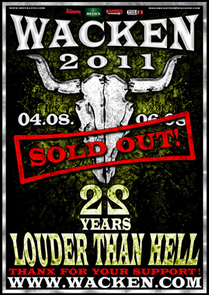 It’s amazing! Wacken is sold out the sixth time in a row! | Wacken Open Air